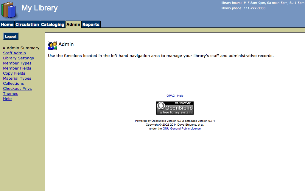OpenBiblio